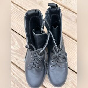 UNIONBAY | Shoes | Unionbay Womens Hayden Combat Boot Black Size 85 ...